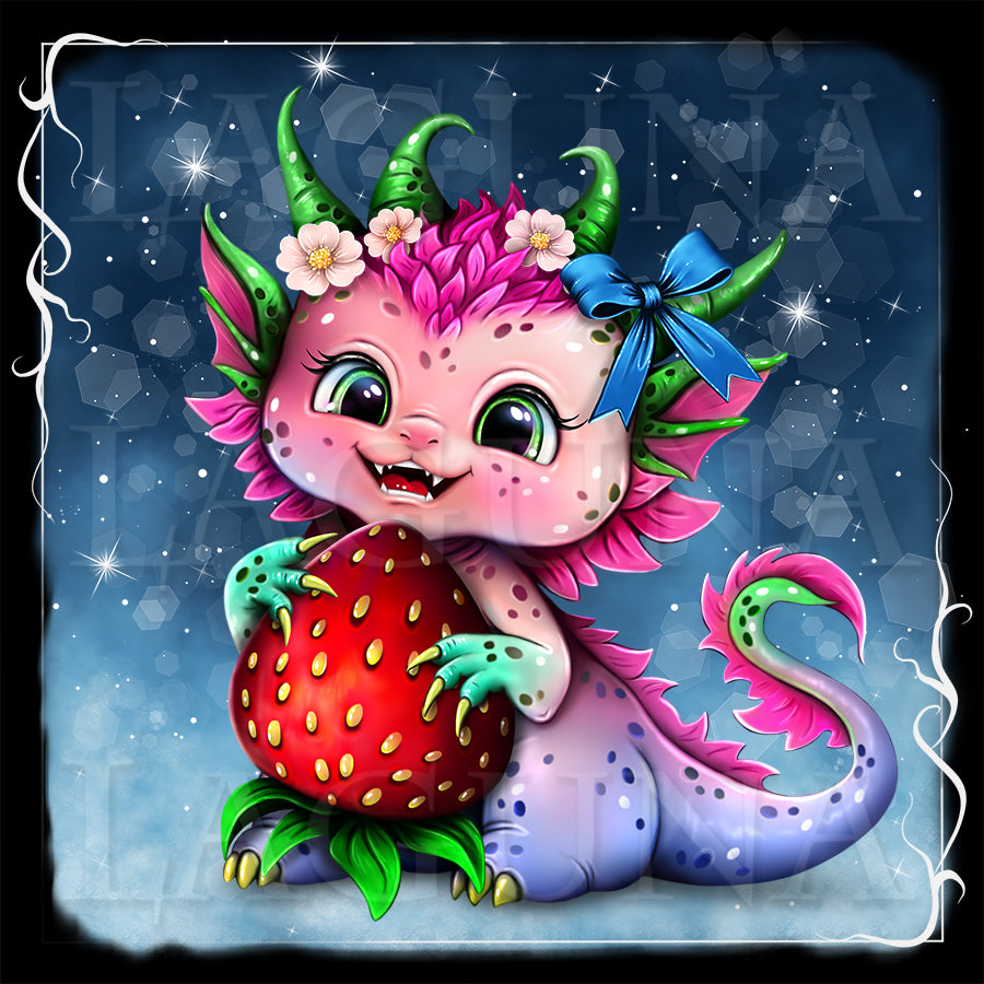 Strawberry Dragon – Laguna Art Shop